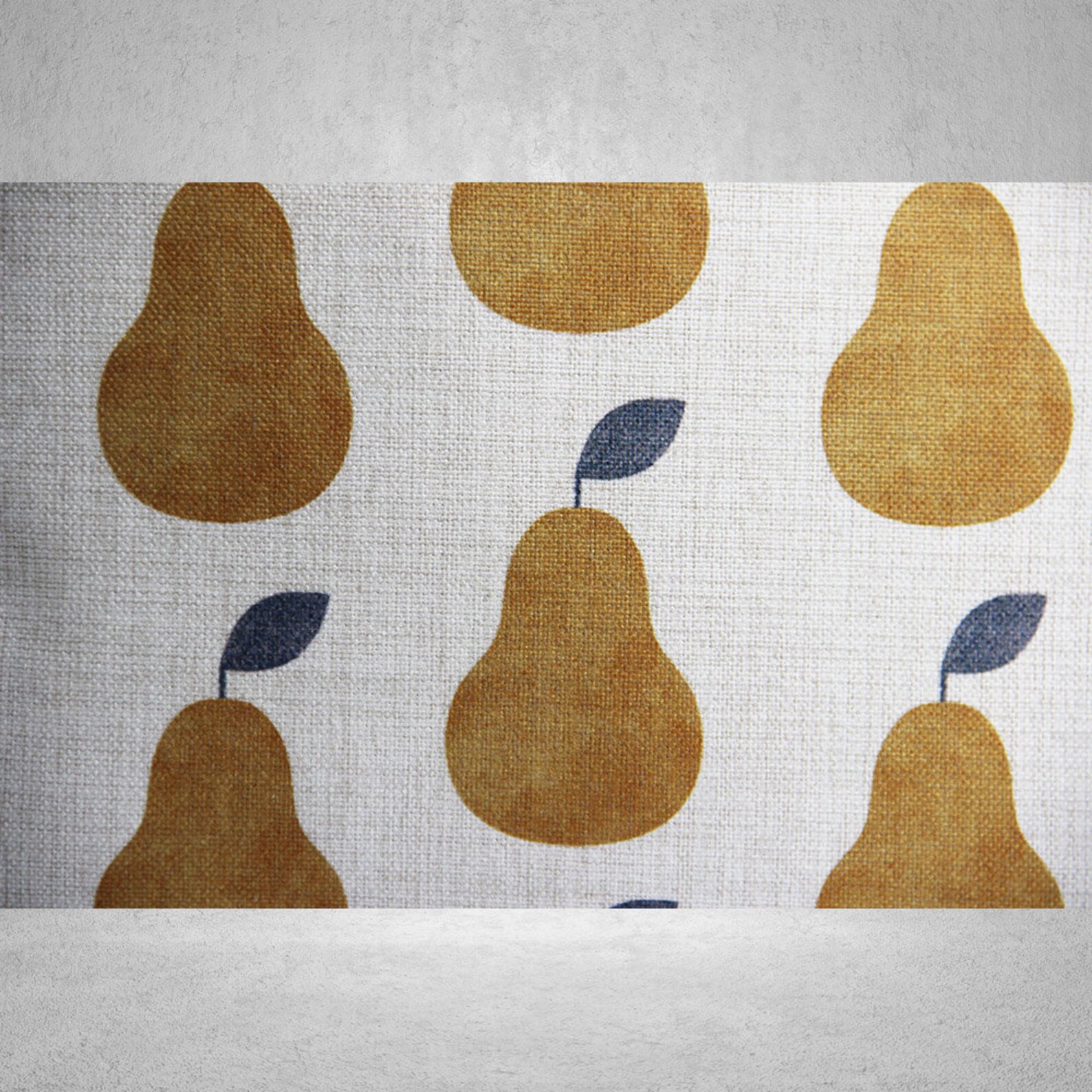 Golden Pears Decorative Throw Pillow Cover - Autumn Season Decor ...
