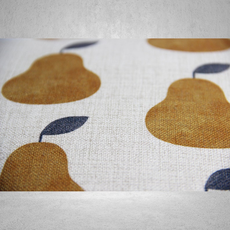 Golden Pears Decorative Throw Pillow Cover - Autumn Season Decor ...