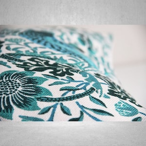 Teal Strawberry Thief - William Morris Art Nouveau Classic Decorative ...