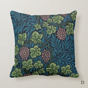 Classic William Morris Pattern Throw Pillow Cover Morris Art - Etsy