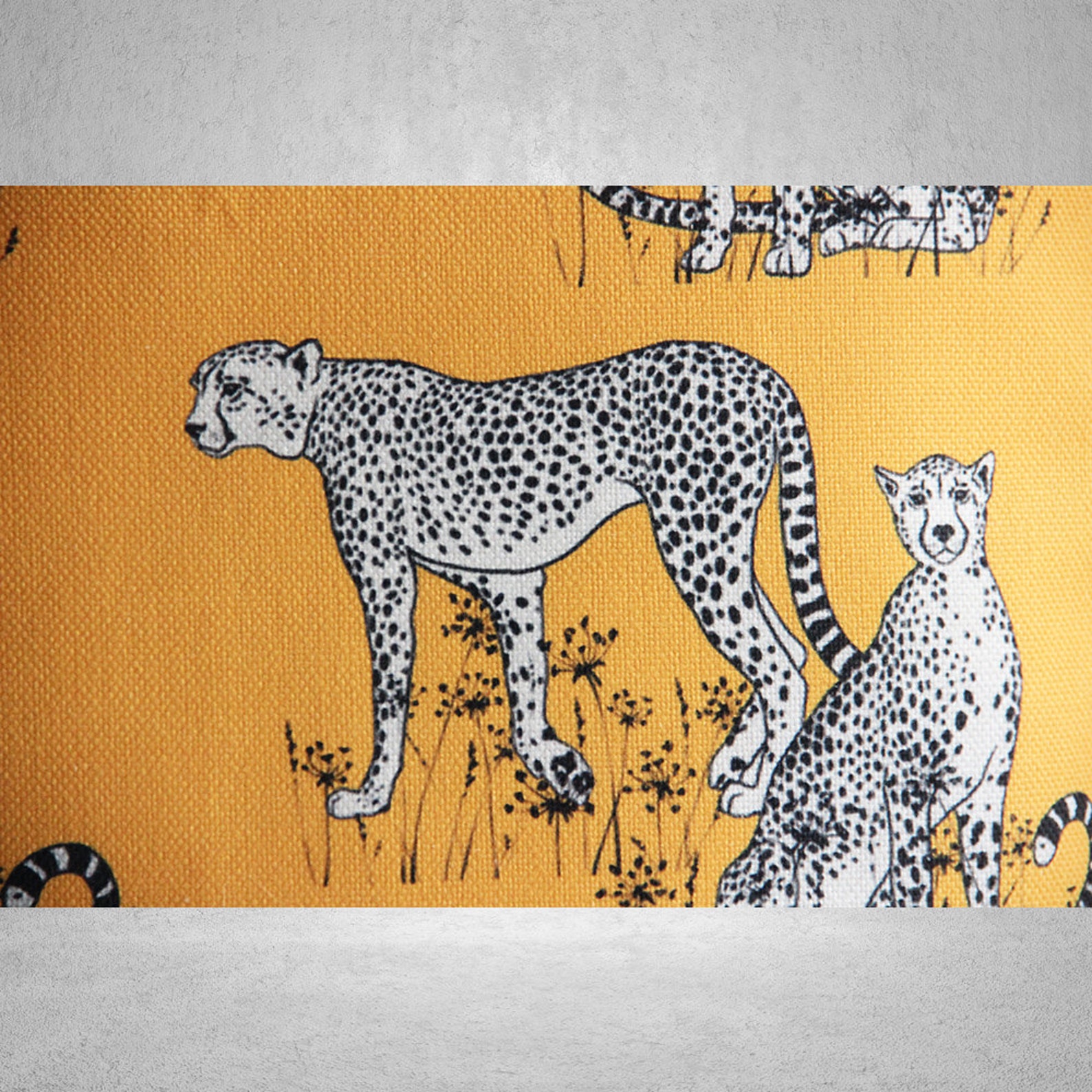 Curcuma/ Marsala/ Blue Leopard Throw Pillow Cover - Panther Decor ...