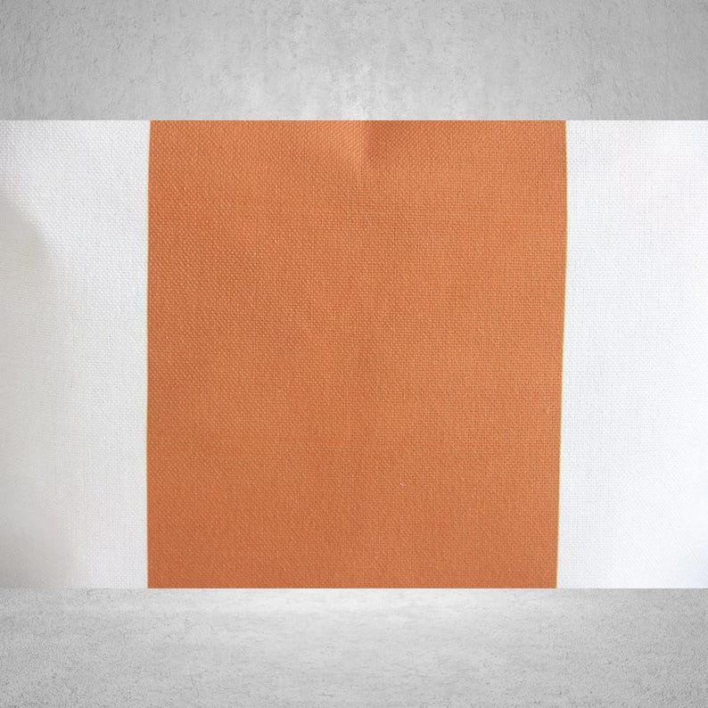 Orange Stripe Throw Pillow Cover – Modern Geo Accent Cushion Cover - Etsy