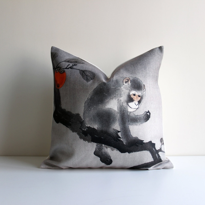 Monkey Monkey Cushion - Etsy