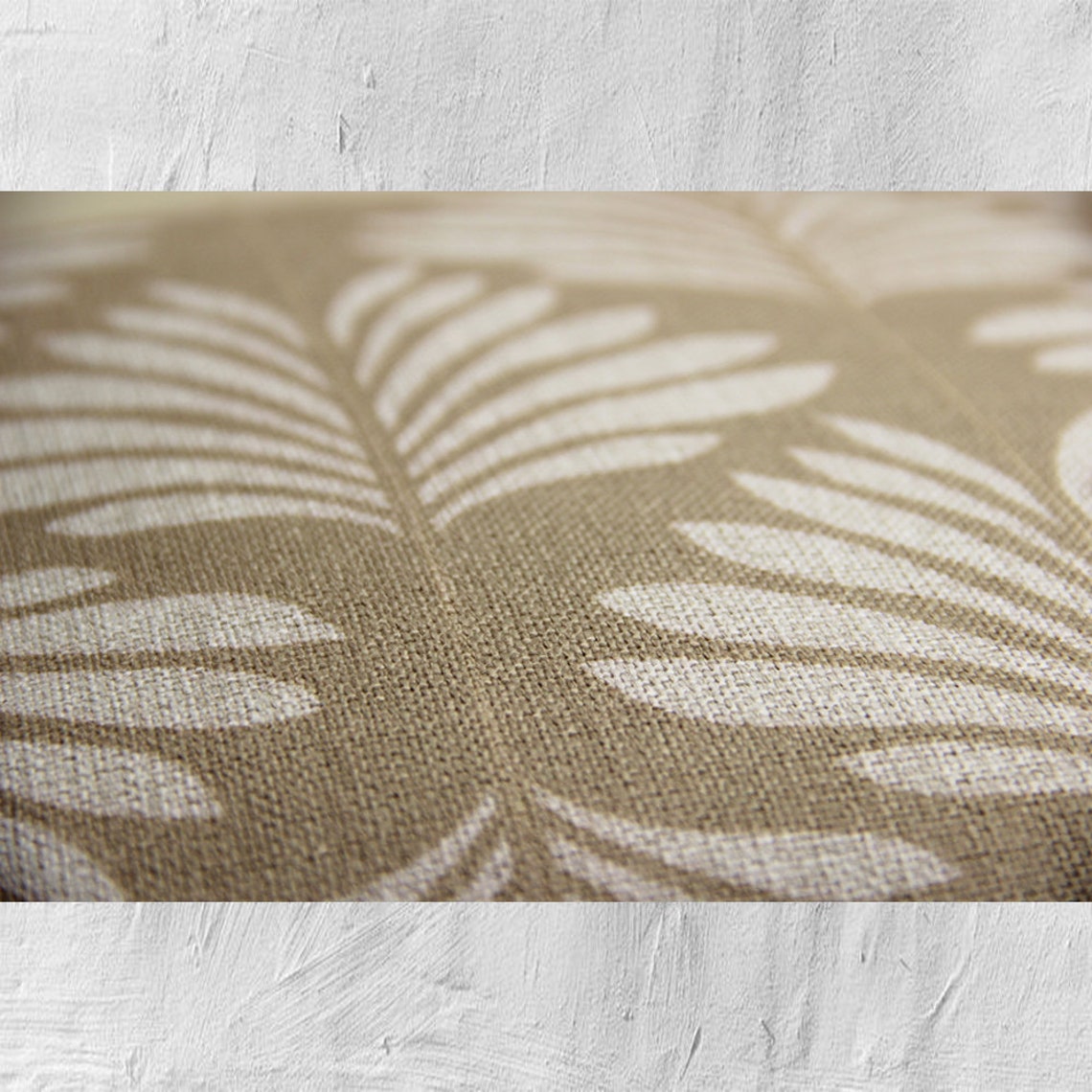 Palm Tree Leaves Decorative Cushion Cover Tropical Pillow - Etsy