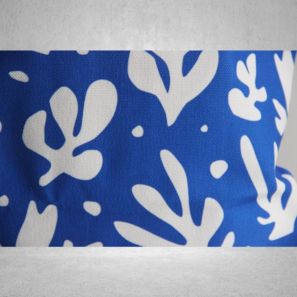 Matisse Blue Cut Outs Art Throw Pillow Cover, Matisse Floral Decor ...