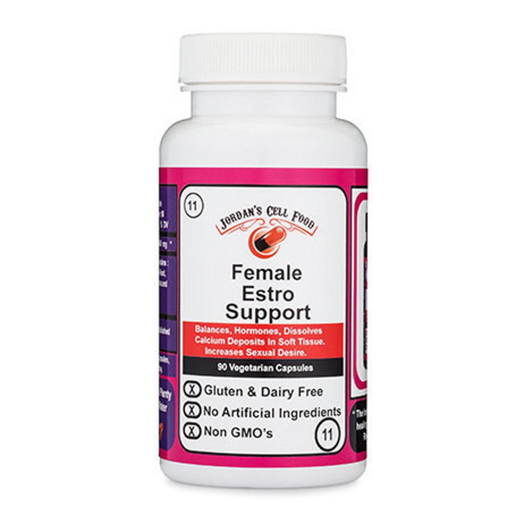 Female Estro Support (similar to Dr. Sebi's Estro) Qty: 90 Capsules 100 ...