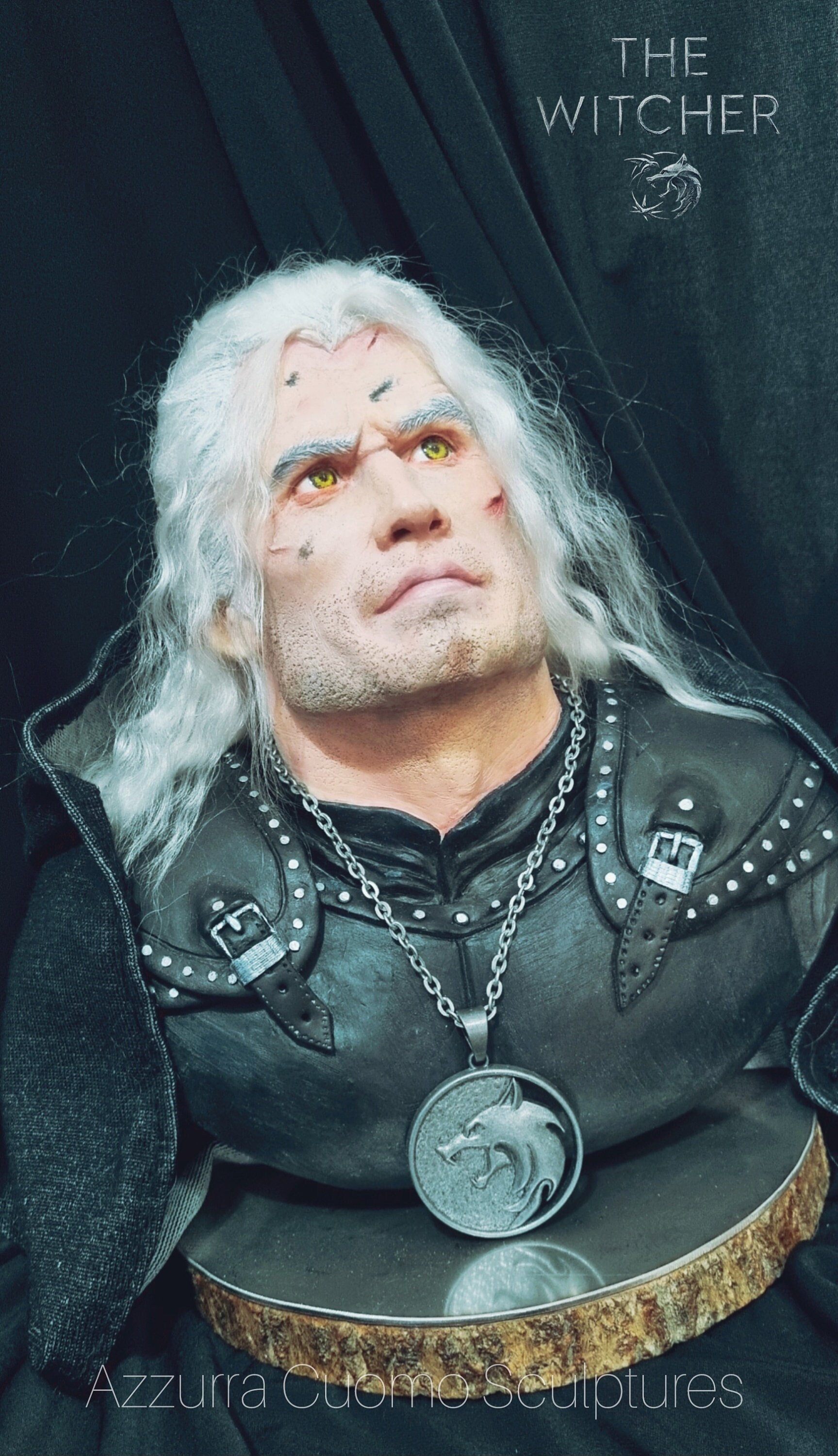 Geralt of Rivia /the Witcher Handmade Bust - Etsy