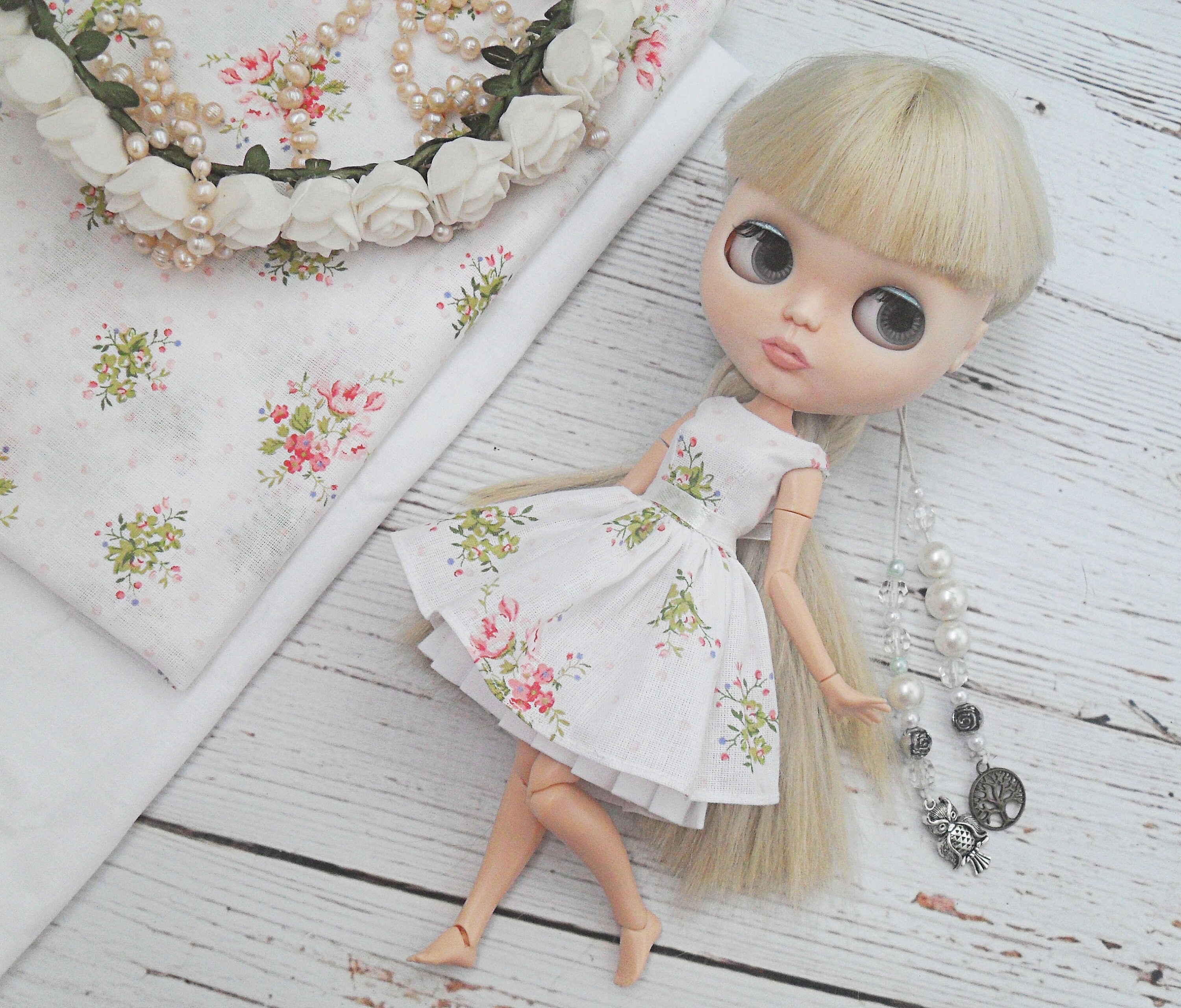 Blythe Dress Pattern And Tutorial Blythe Clothes Etsy