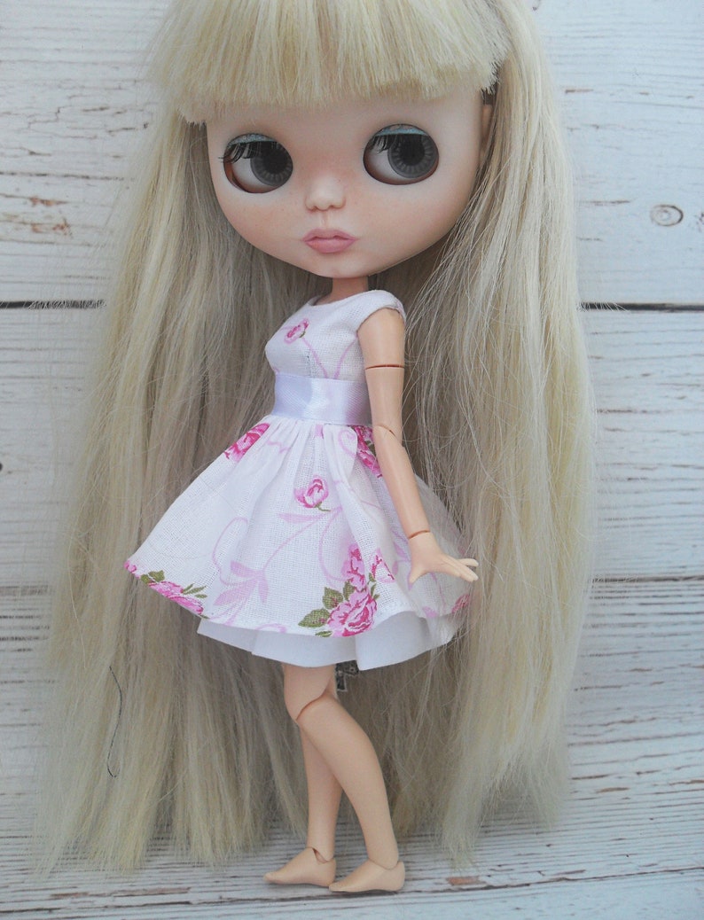 Blythe Dress Pattern And Tutorial Blythe Clothes Etsy