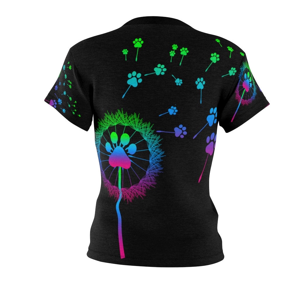 Dandelion Dog Fashion Dog Print Paw Paw Dog Mama Mom Shirt Dog | Etsy