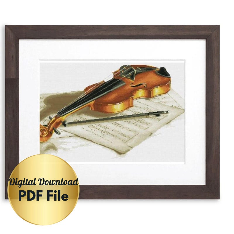 Violin Blueprint - Etsy