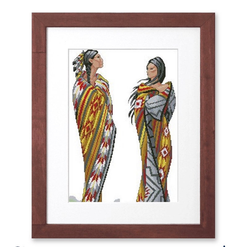 Indian Cross Stitch - Etsy