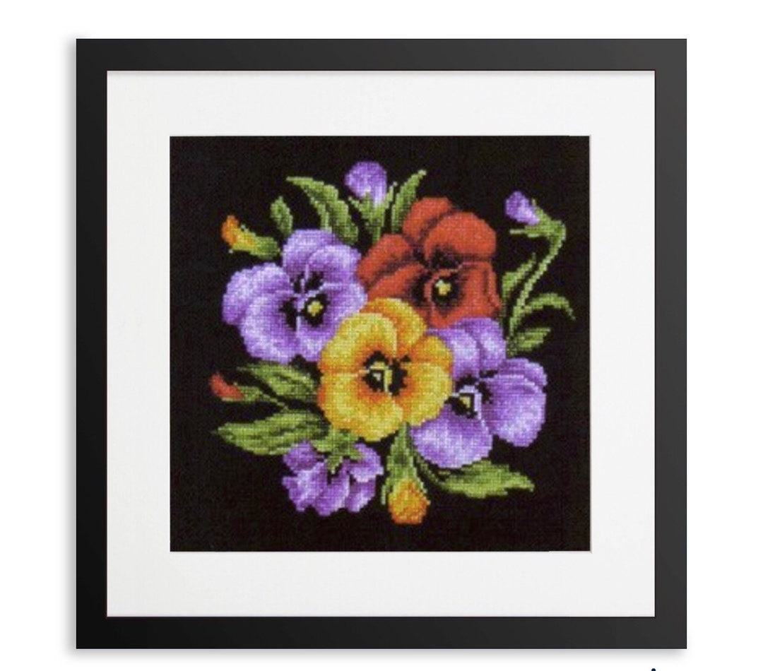 Bright and Beautiful counted Cross Stitch/digital File/instant Download ...