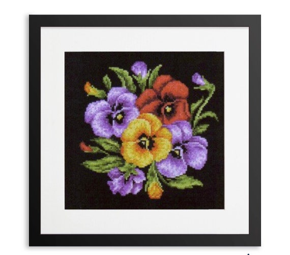 Bright and Beautiful counted Cross Stitch/digital - Etsy