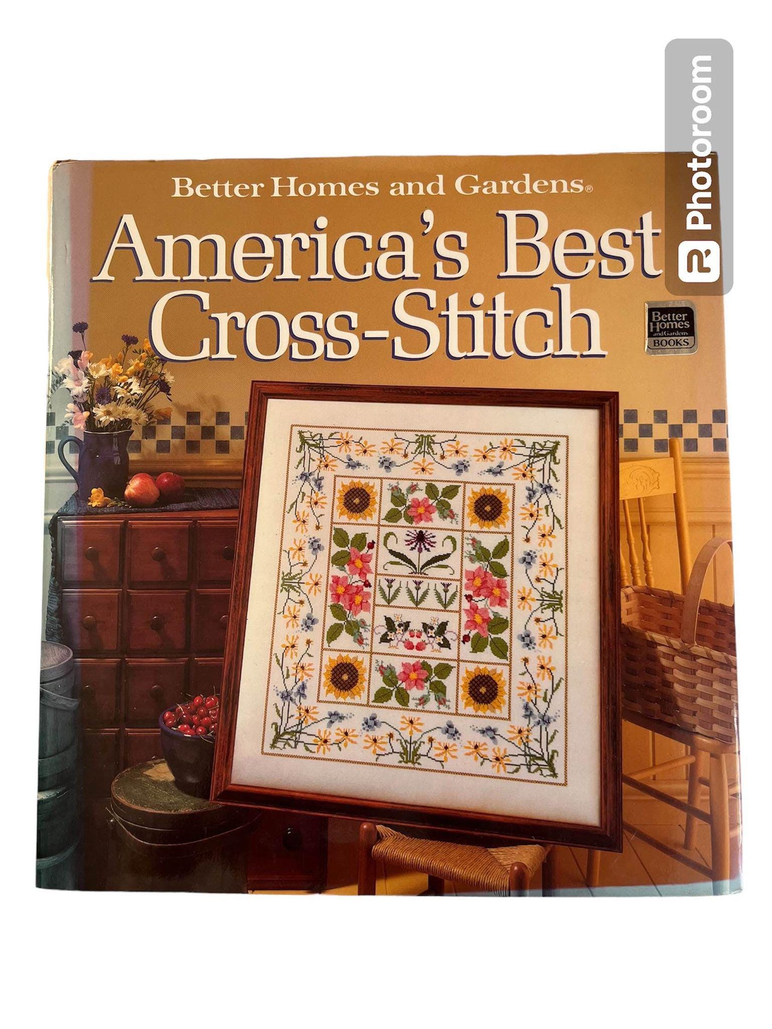 Vintage Cross Stitch Book / America's Best Cross Stitch - Etsy