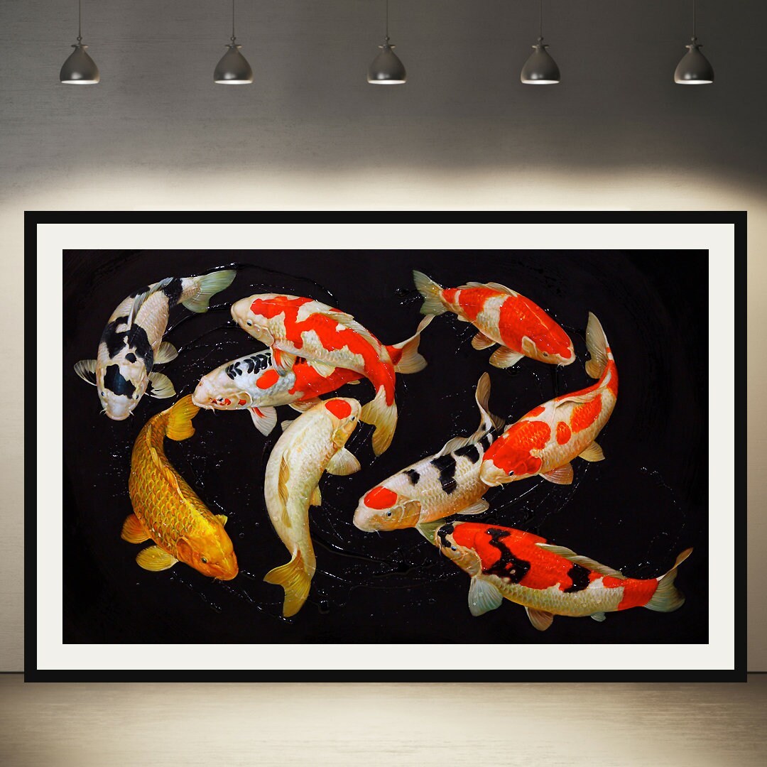9 Lucky Koi 2 instant Download / Digital File/ PDF File - Etsy Australia