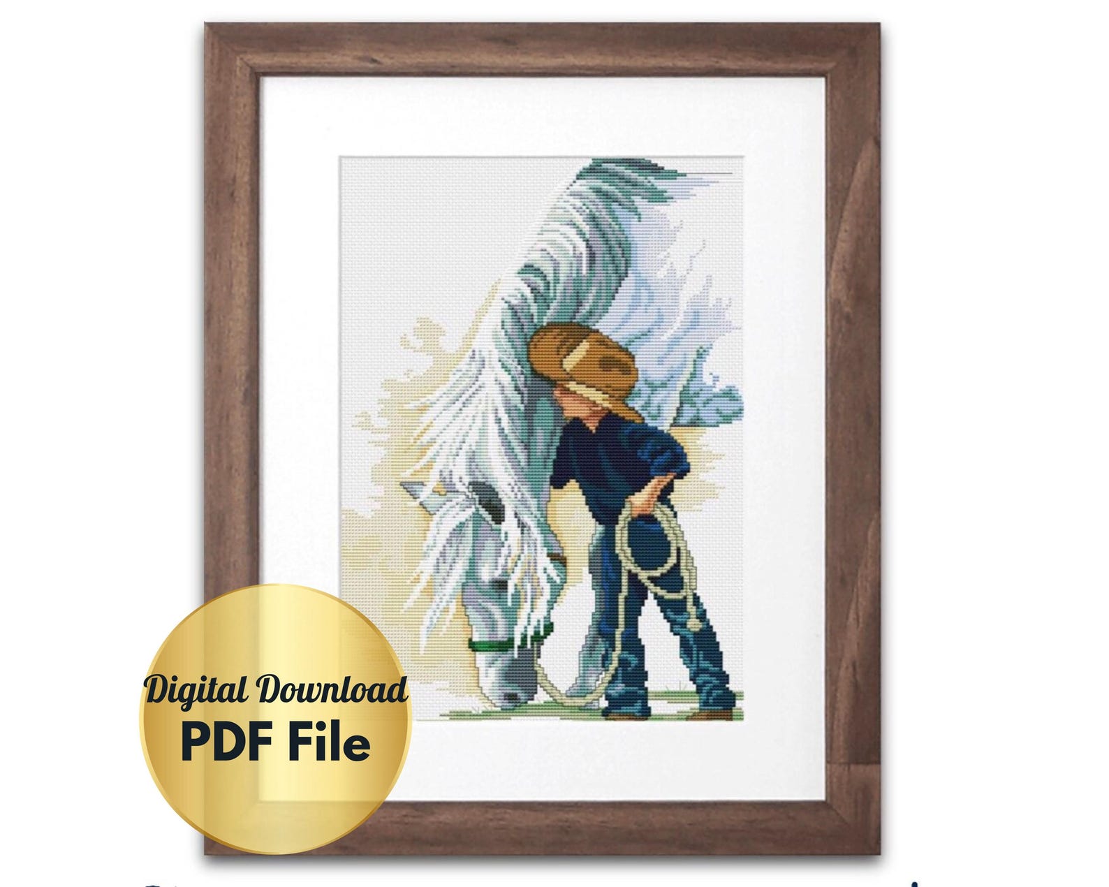 The Whisper - Counted Cross Stitch/pdf File/instant Download - Etsy