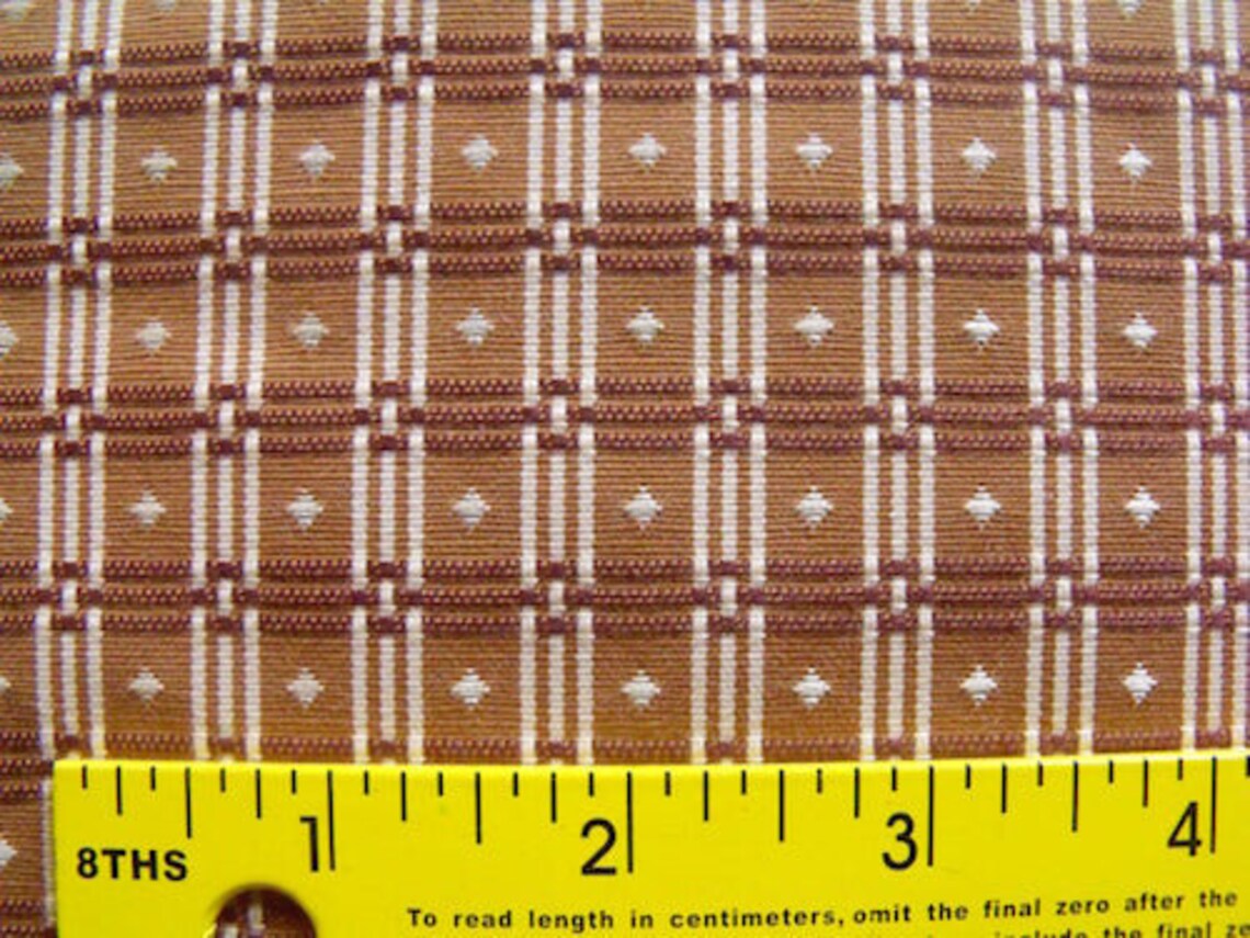 Lee Jofa Claire Check Sepia Brown White Weave France Upholstery Drapery ...
