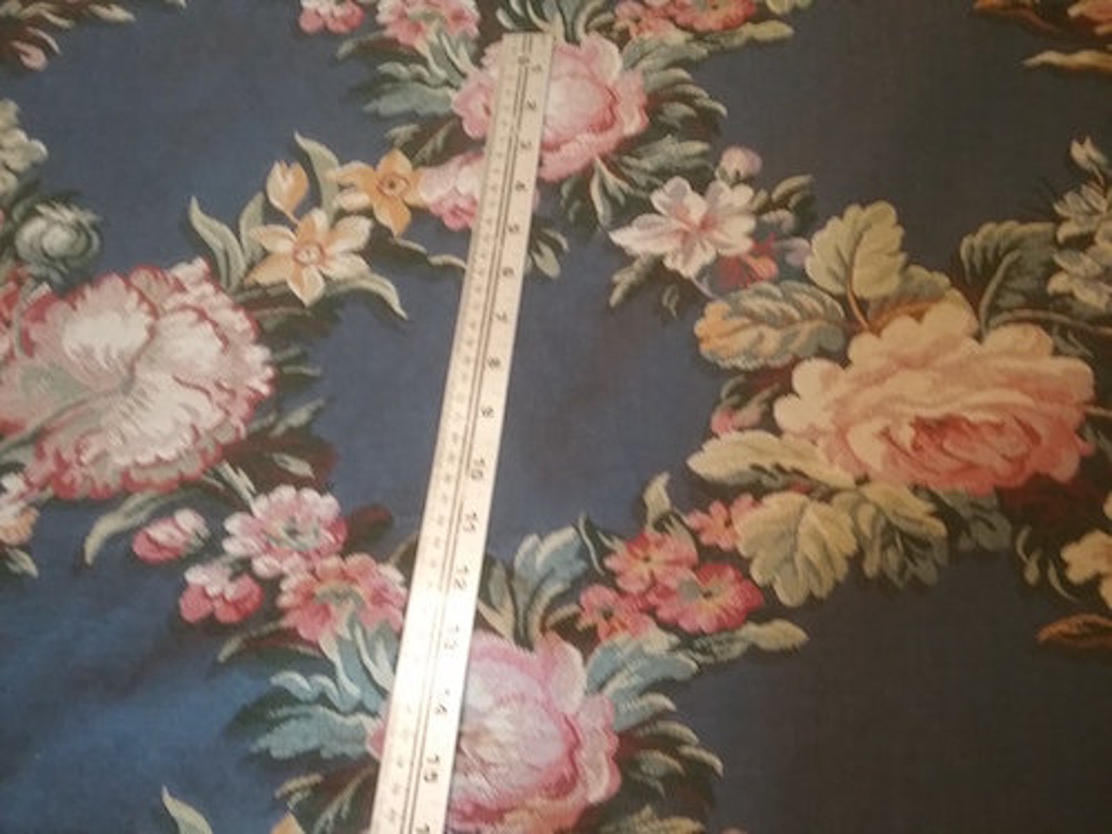 Lee Jofa Beaulieu Tapestry Floral Indigo Upholstery Drapery - Etsy
