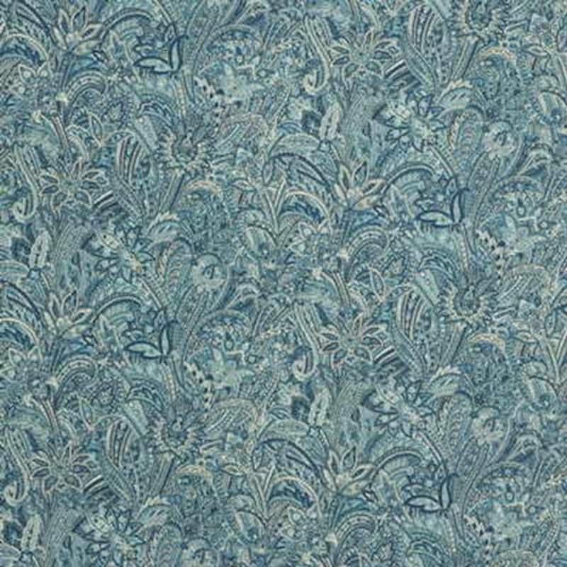 Teal Paisley - Etsy