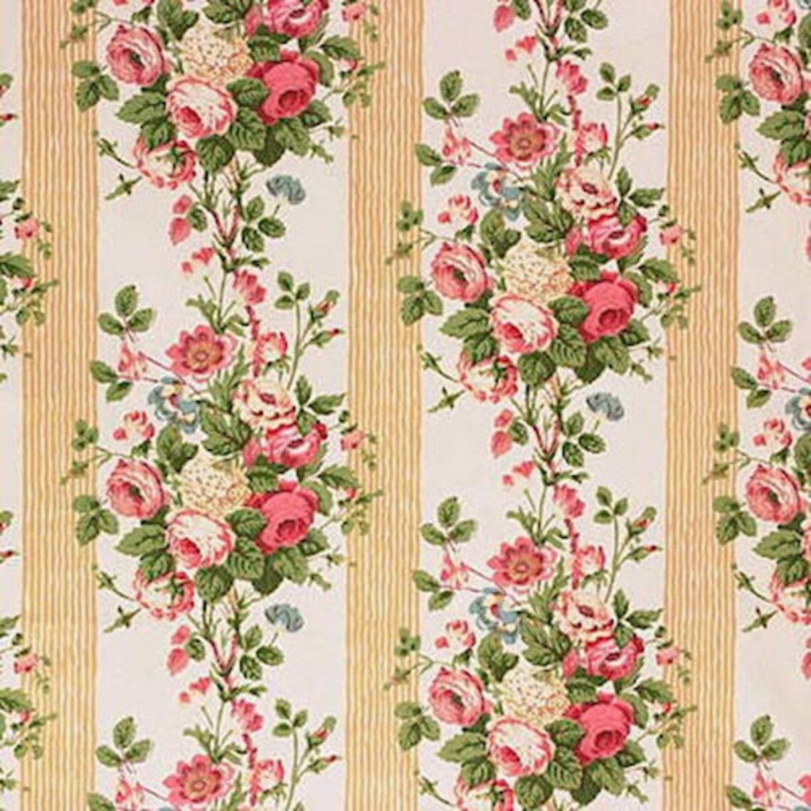 Lee Jofa English Romsey Cotton Print Upholstery Drapery Fabric - Etsy