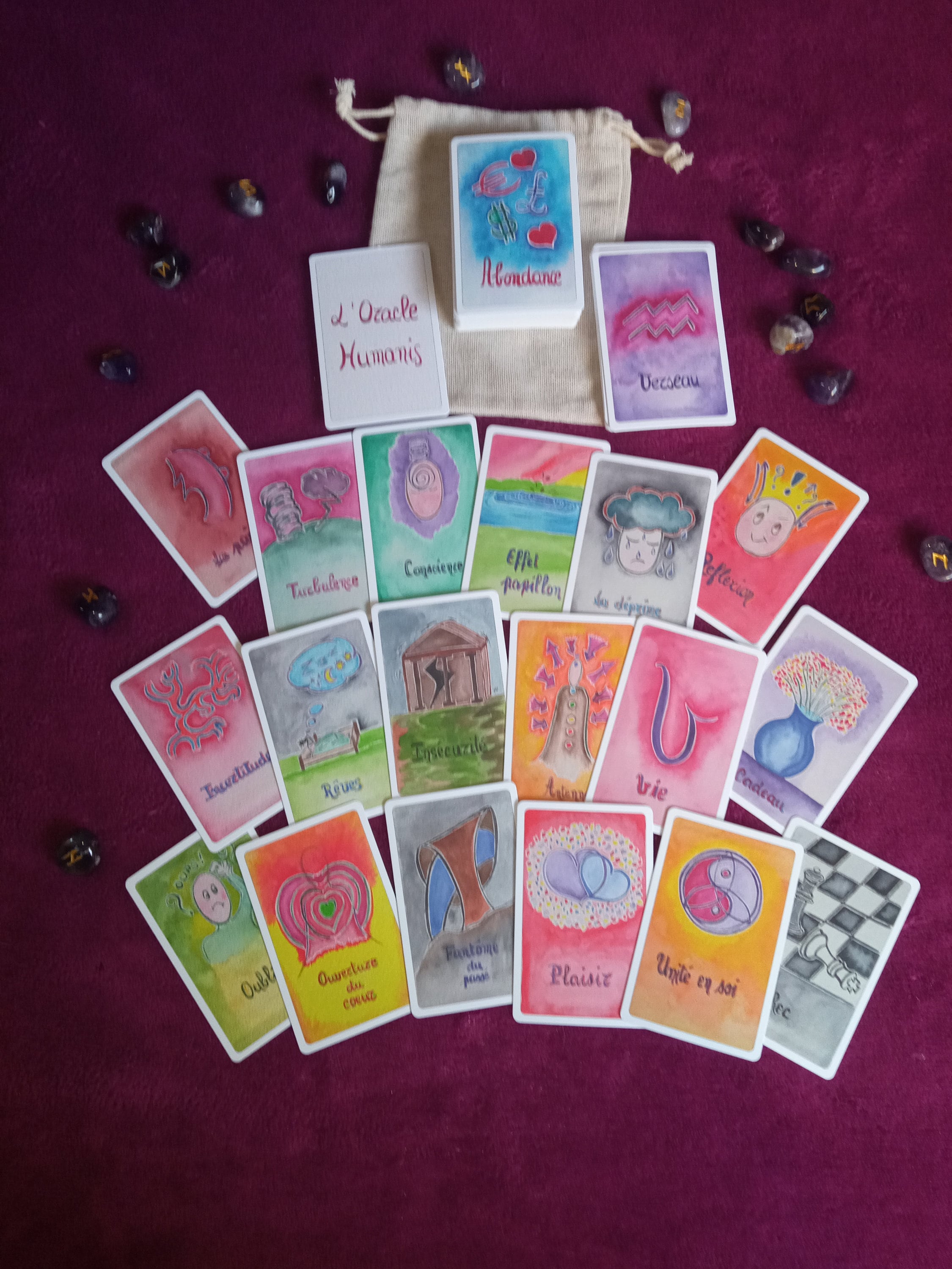 NEW HUMANIS ORACLE! Pocket and 70 Cards - Etsy