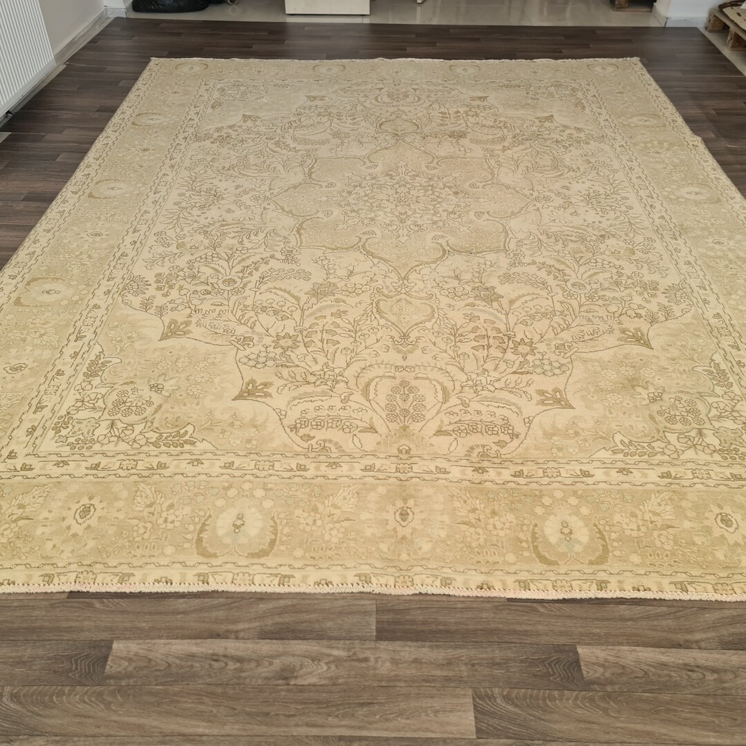 10x12 Vintage Rug, Large Persian Antique Area Rugs for Living Room, 9 ...