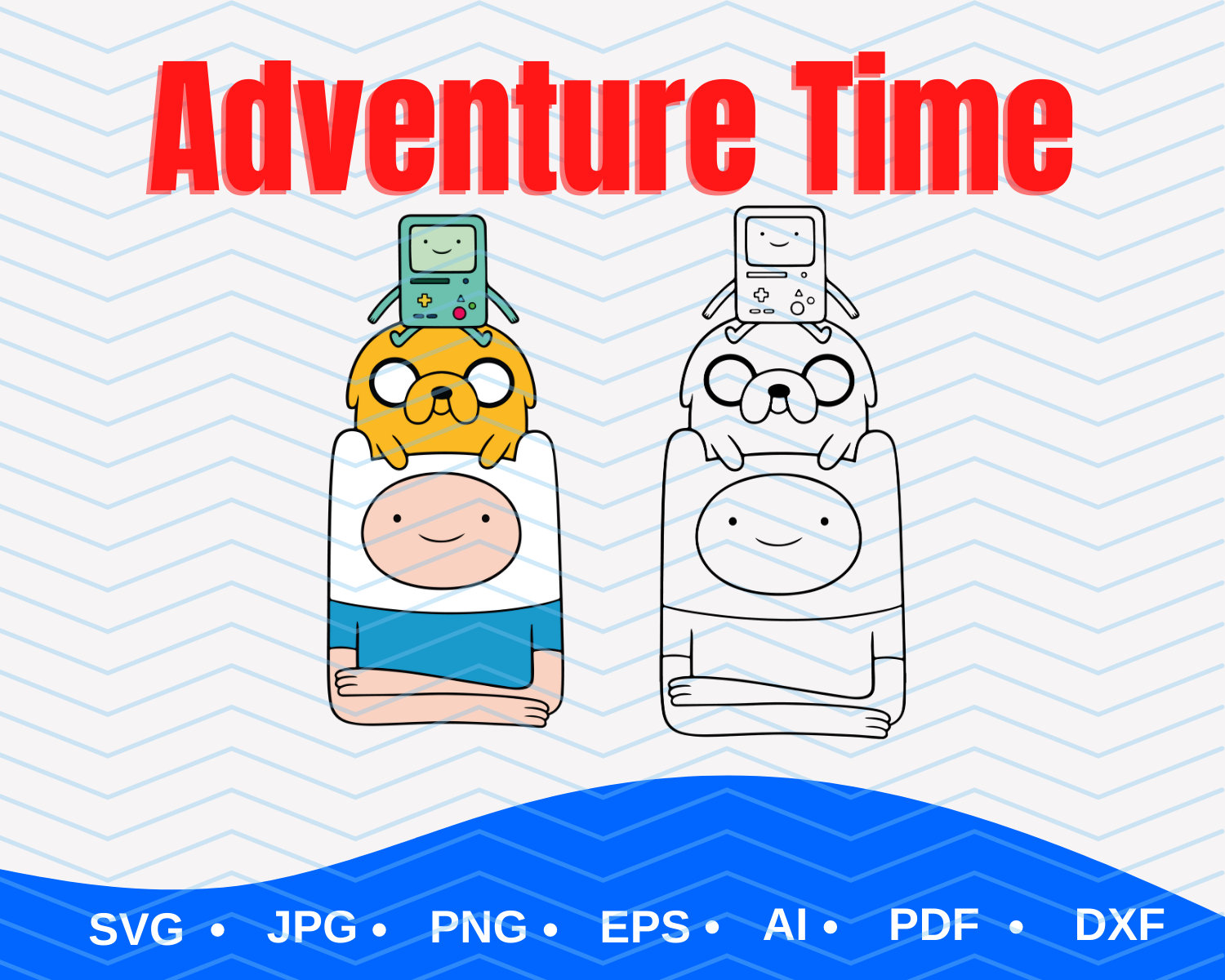 Adventure Time Stencils