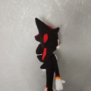 Shadow the Hedgehog Sonic Boom Inspired Crochet Doll - Etsy