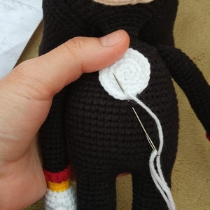 Shadow the Hedgehog Sonic Boom Inspired Crochet Doll - Etsy