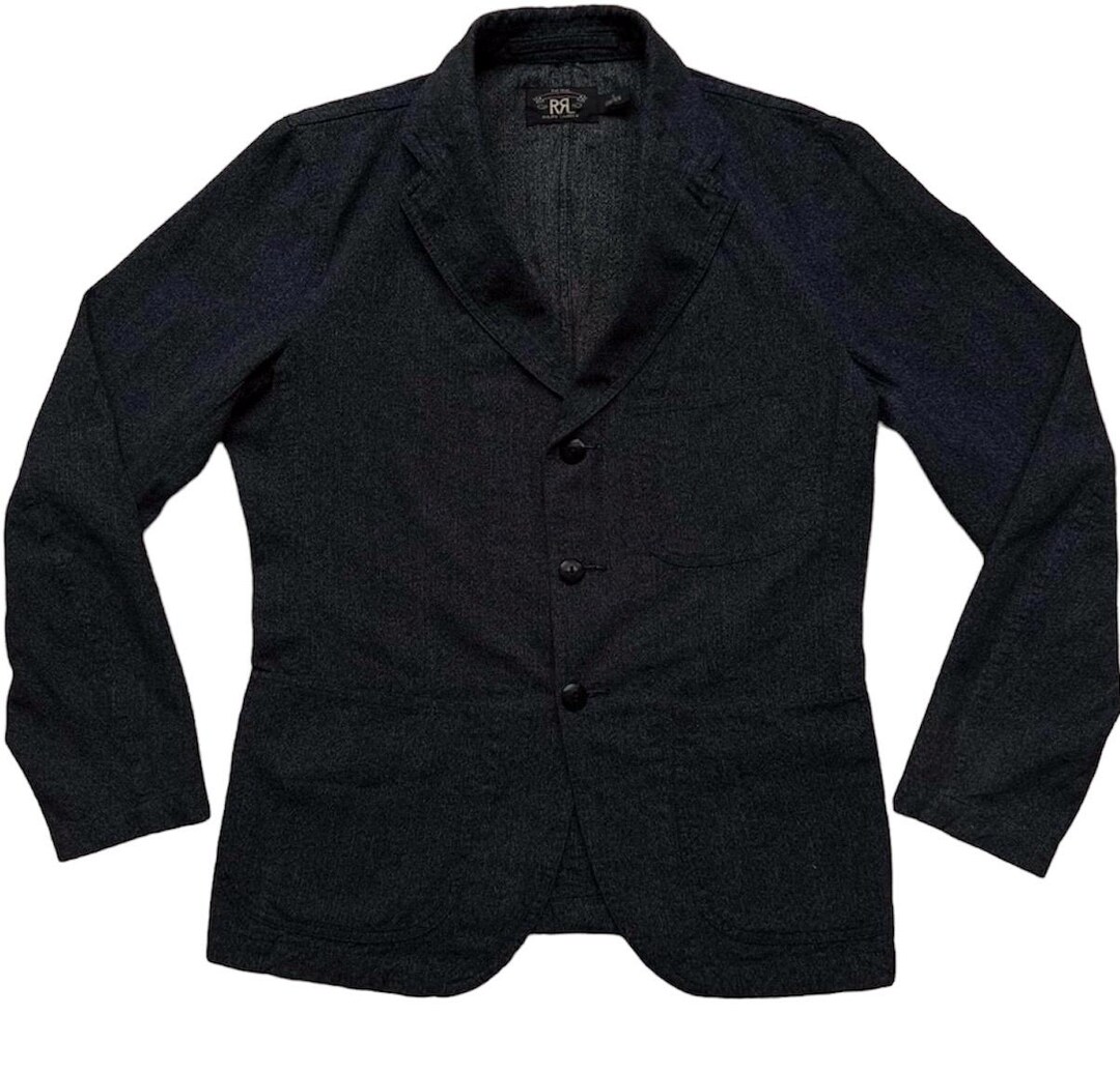 RRL Polo by Ralph Lauren Salt and Pepper Light Jacket - Etsy