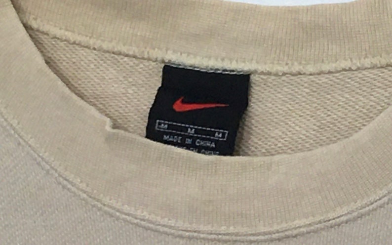 Vintage Nike Small Logo Swoosh Sweatshirt M Size - Etsy