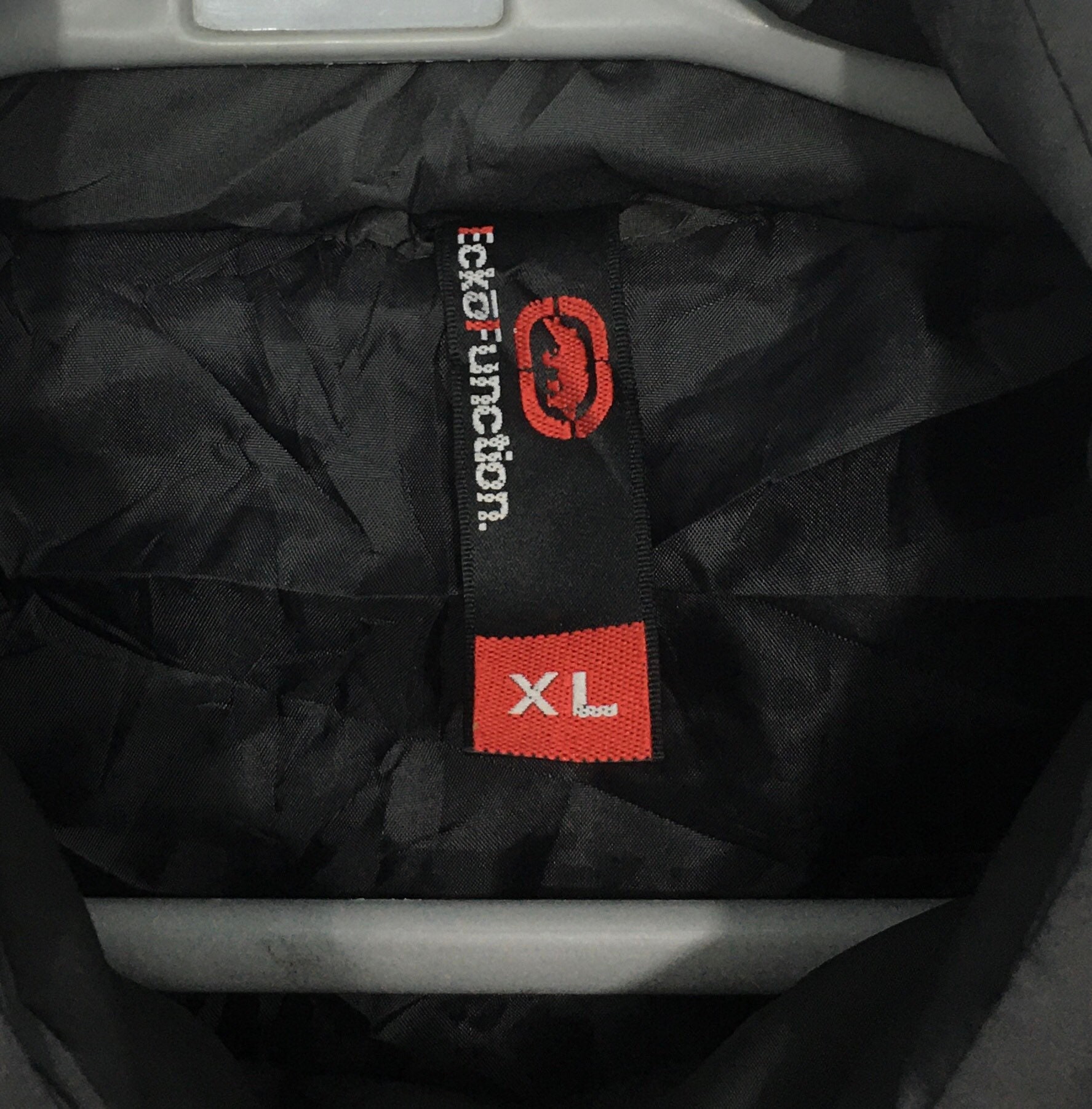 Vintage Ecko Function Puffer Goose Down Jacket XL Size Black Colour - Etsy