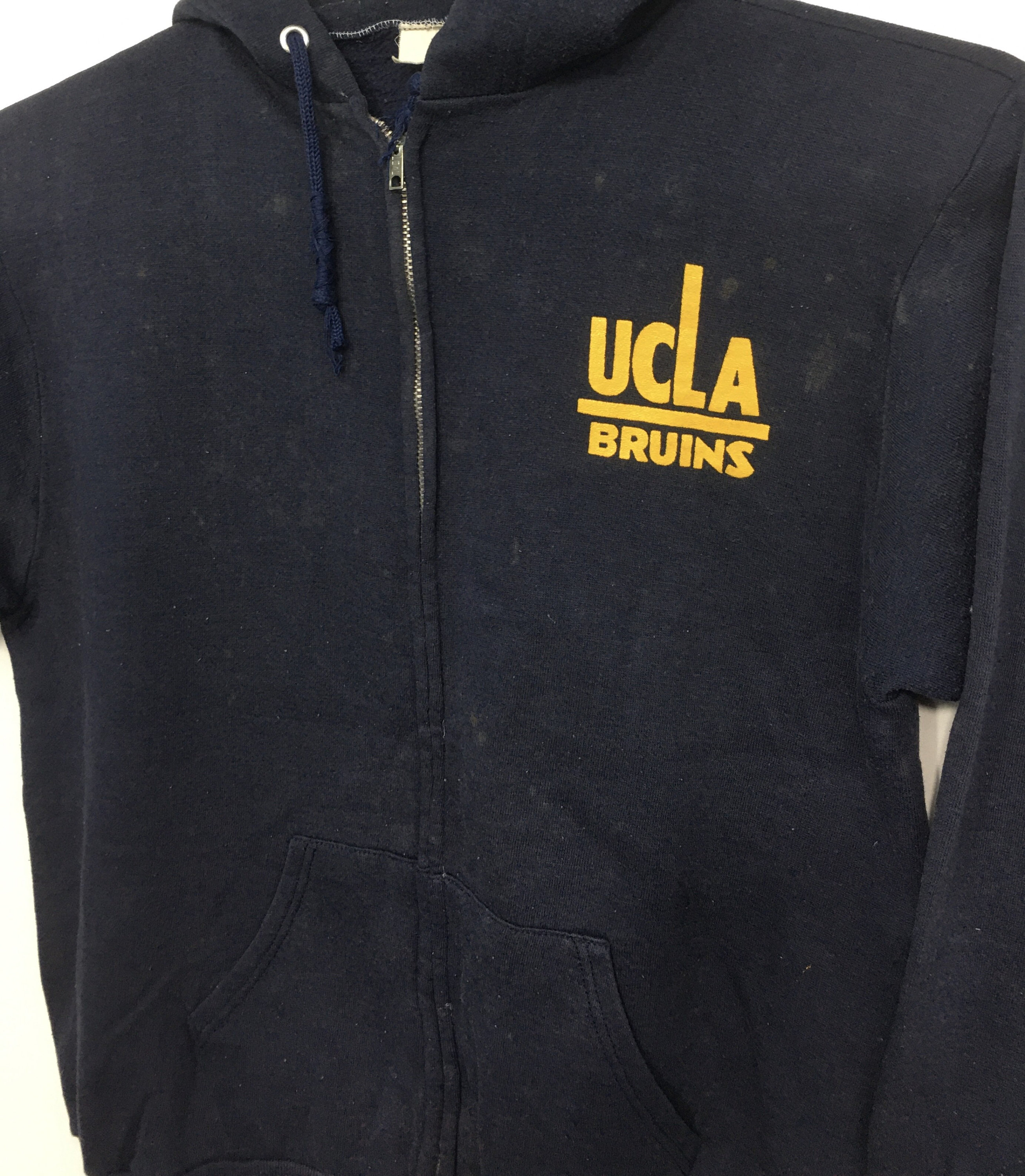 Vintage 50s Ucla Bruin Hoodie Emar Full Zipper Medium Size - Etsy