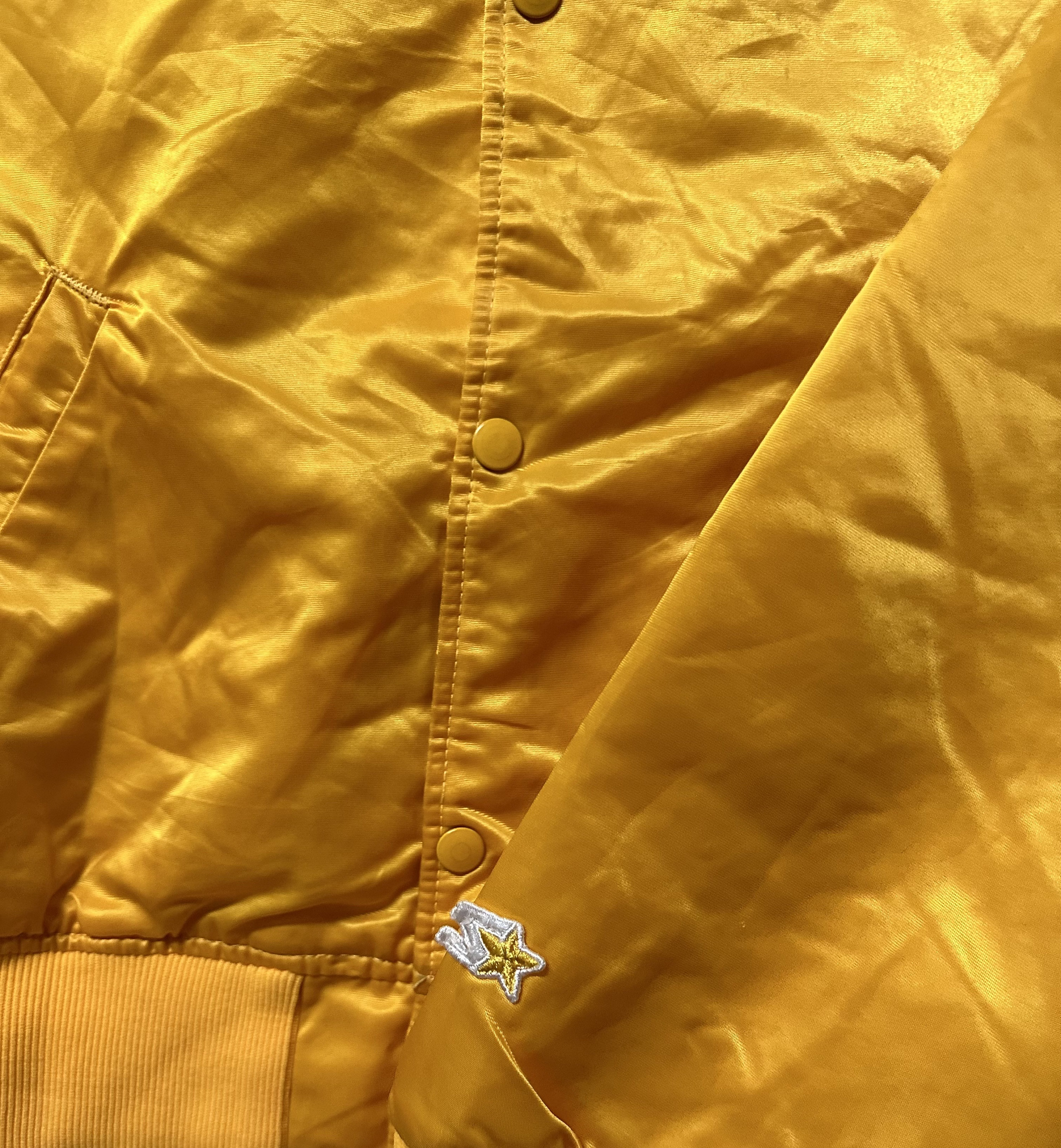 Vintage 70s LA Los Angeles Lakers NBA Basketball Stater Satin Coach ...