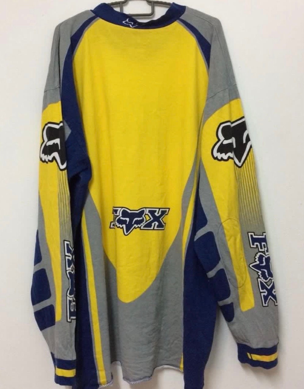 Vintage Fox Racing Motocross Jersey Fox Dirk Bike Motocross Mcgrath ...
