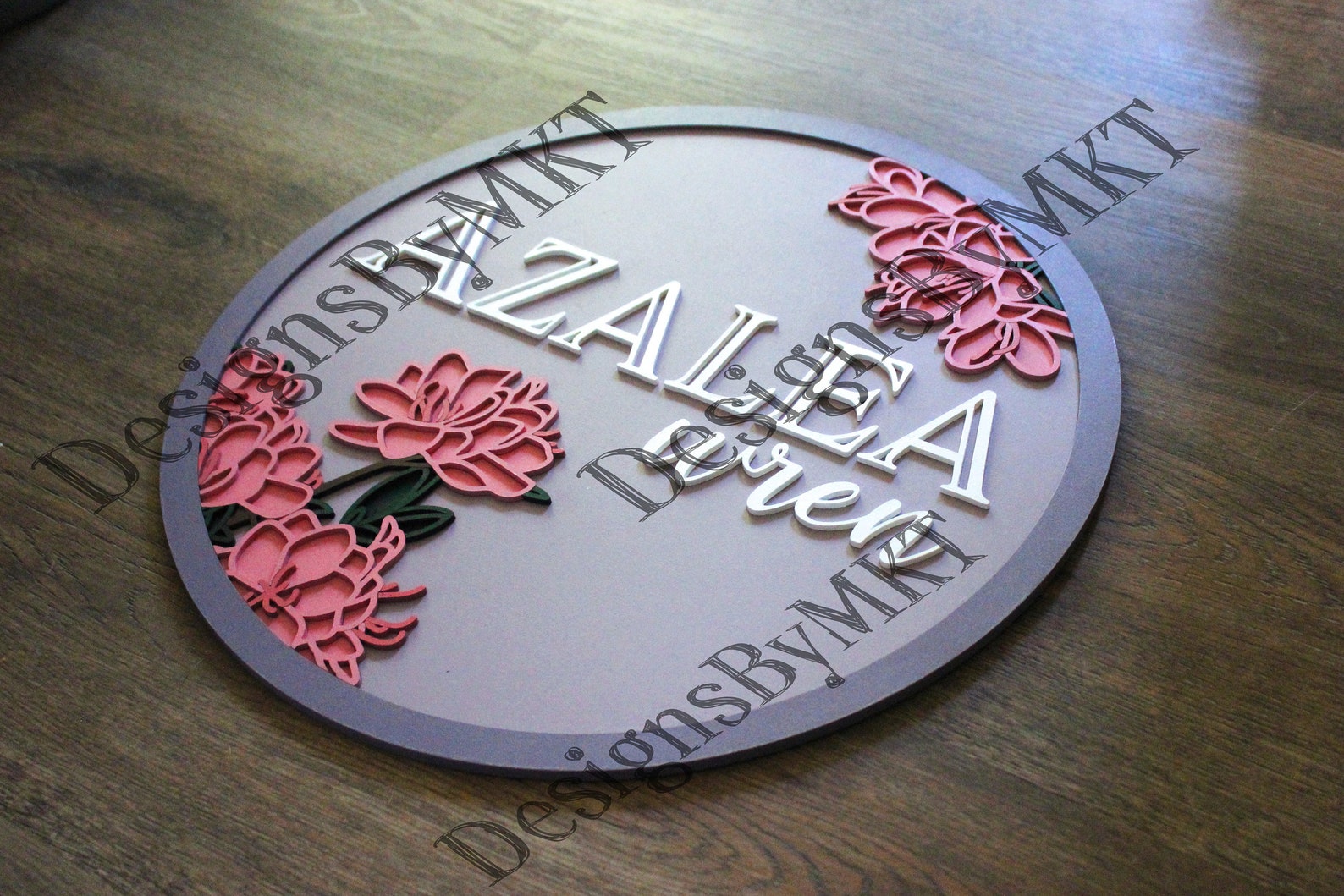 Round Azalea Sign DIGITAL Files, SVG, PDF, Etc. - Etsy