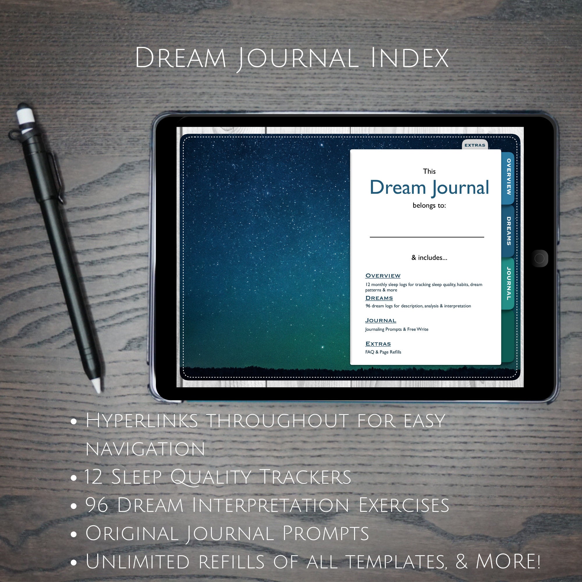 Digital Dream Journal | Sleep Quality Tracker, Dream Interpretation ...