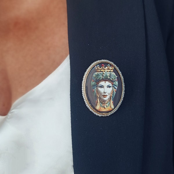 Ceramic Brooch - Etsy