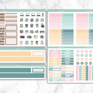 Printable Planner Stickers, Weekly Sticker Kit, Find Me Reading, Erin ...