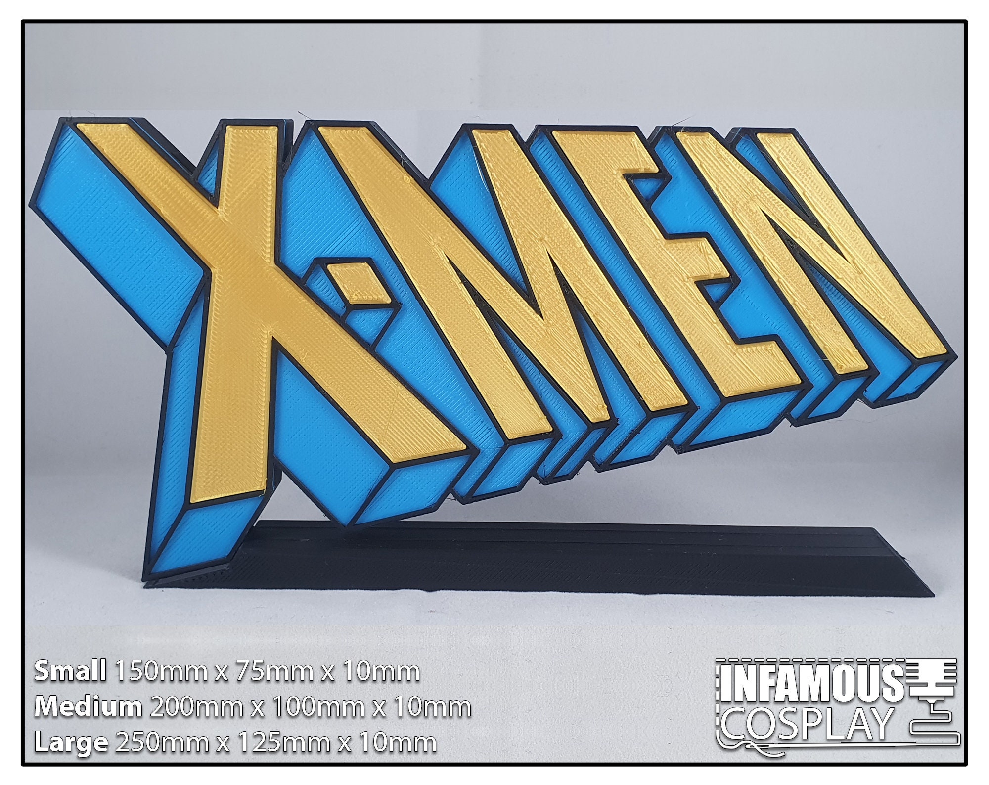 X Men Symbol Blue