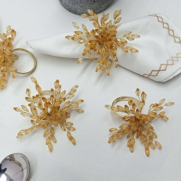 Bead Napkin Rings - Etsy
