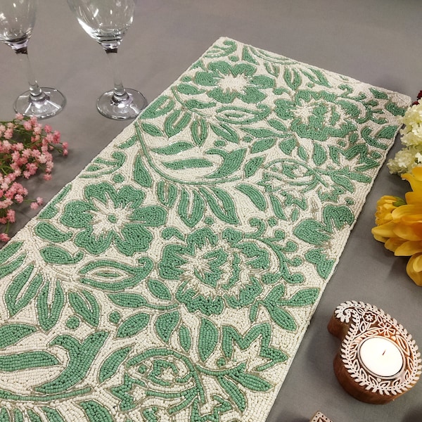 Damask Table Runner - Etsy