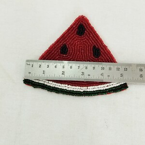 Handmade Water Melon Beaded Coasters - Set of 6 - Etsy