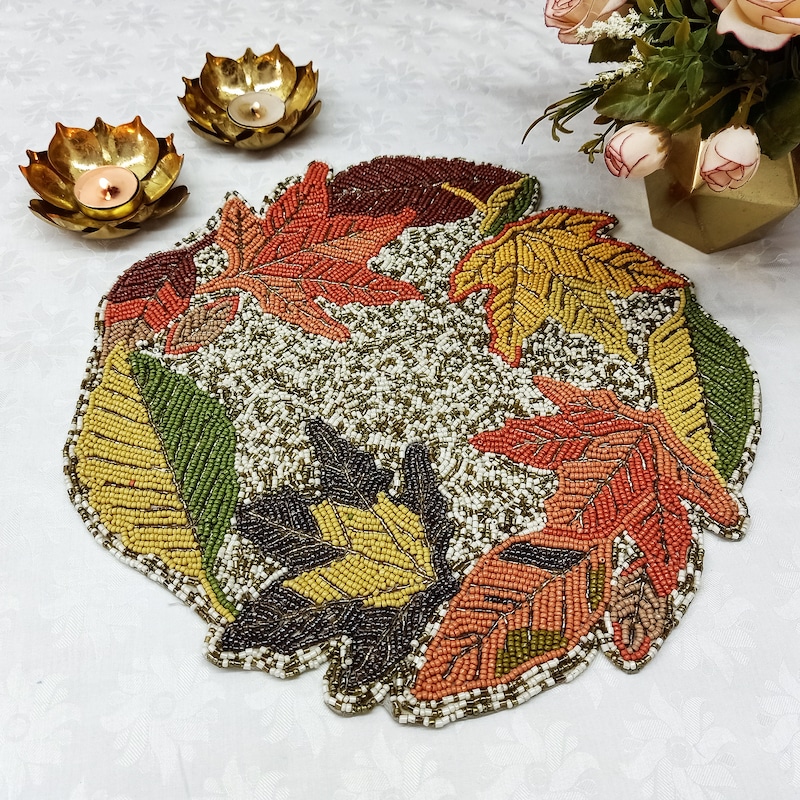 Fall Leaf Placemats - Etsy