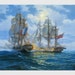 Night Sail Ship Oil Painting Original by Alexander Shenderov Night Ocean Art Sailboat Art Large ...
