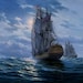 Sail Ship by Alexander Shenderov Original Oil Painting Canvas Sailboat Art Sailing Ship Art ...