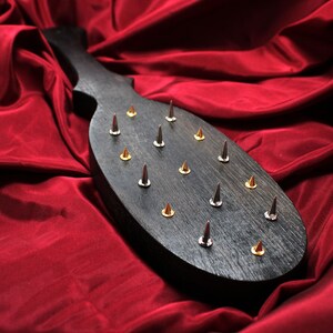 Premium Vampire Paddle Gold and Silver Spikes - Etsy