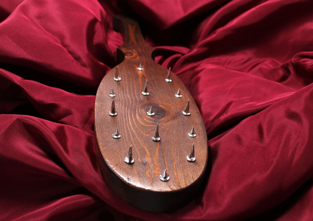 BDSM Vampire Paddle Double Spikes - Etsy