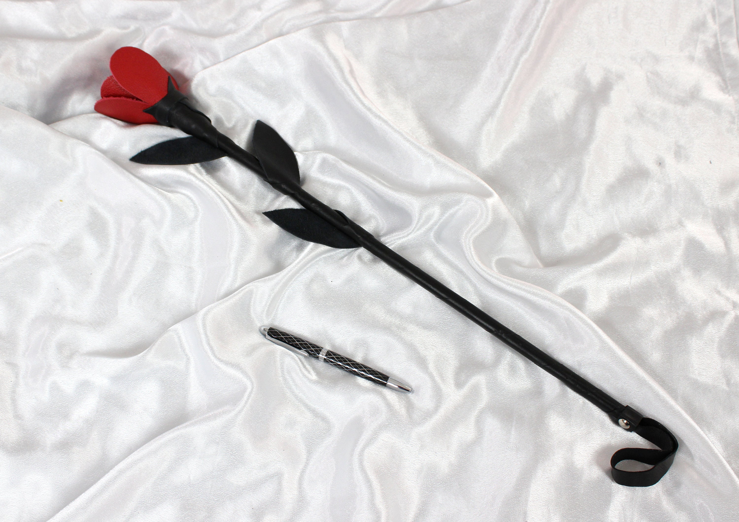 Red Leather Spanking Rose Eternal Bdsm Flower - Etsy Australia